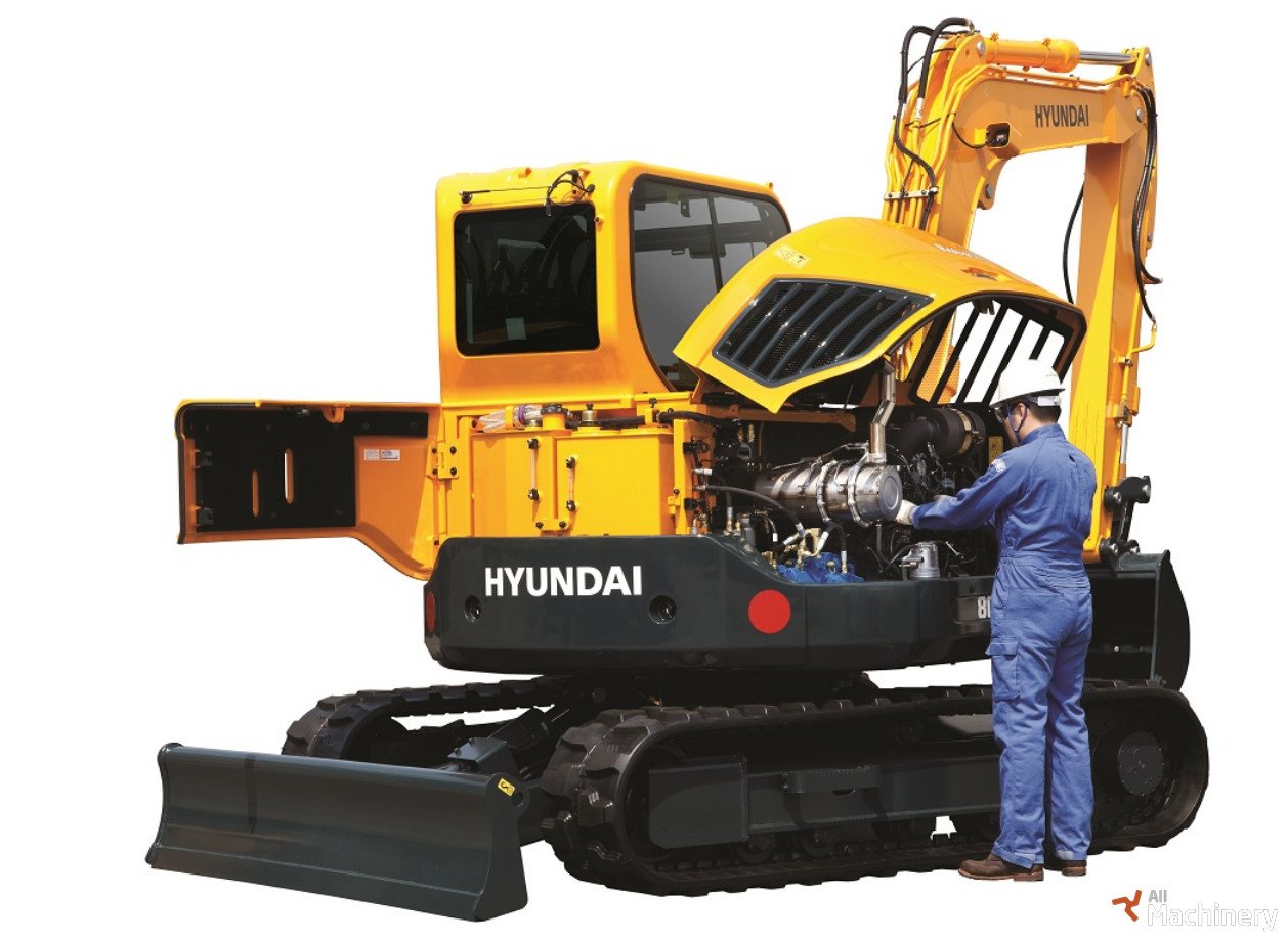 HYUNDAI R80CR-9A Midi excavators 7-12 t. (2018 year) |ID 1372