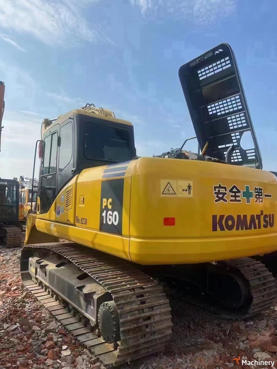 KOMATSU PC160 Rail excavators |ID 5117 |all-machinery
