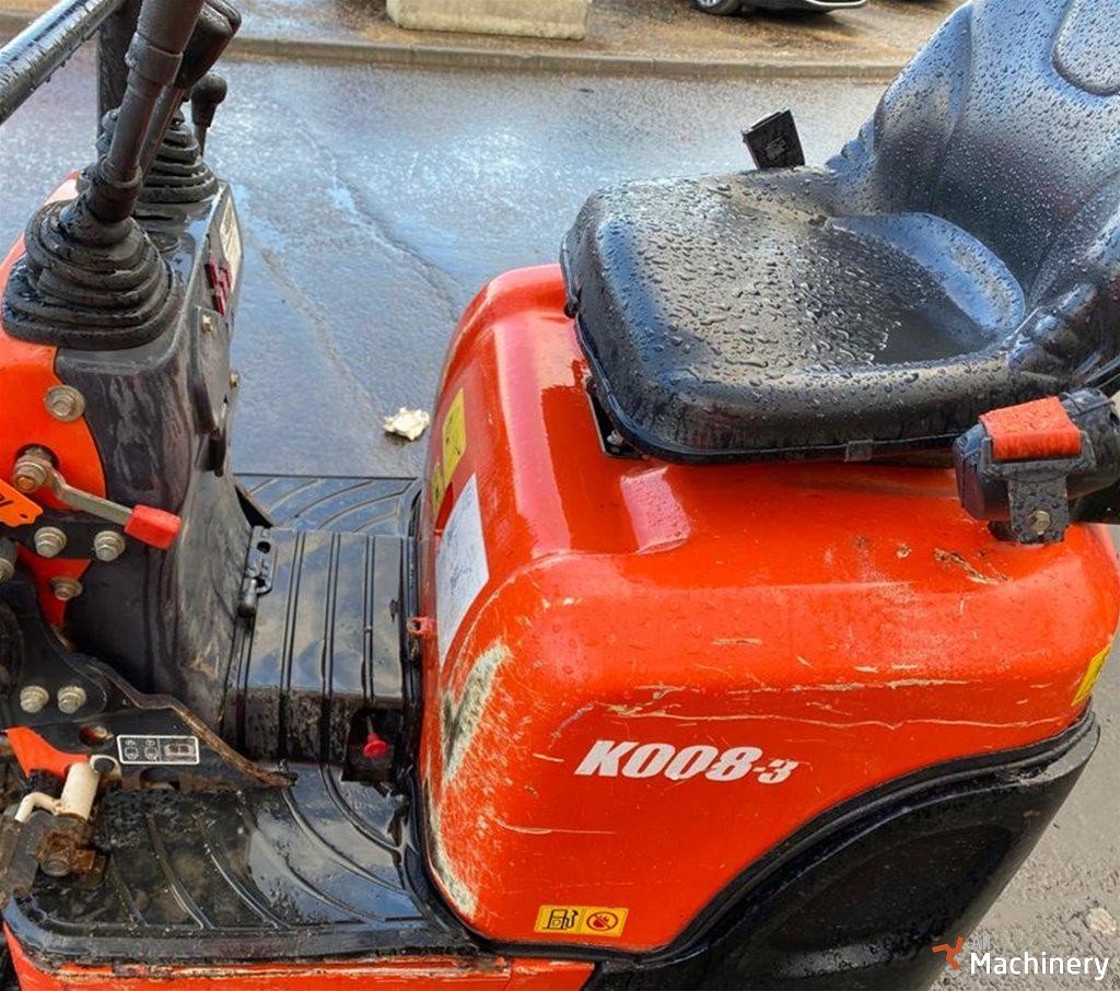 KUBOTA K008-3 Mini excavators 1-7 t. |ID 5204 |all-machinery