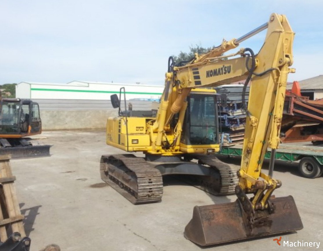 KOMATSU PC180 LC Rail excavators (1999 year) |ID 640